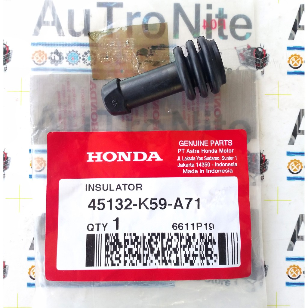 Insulator Pin Bush Disc Caliper Tokico 45132-K59-A71 Original Honda ...