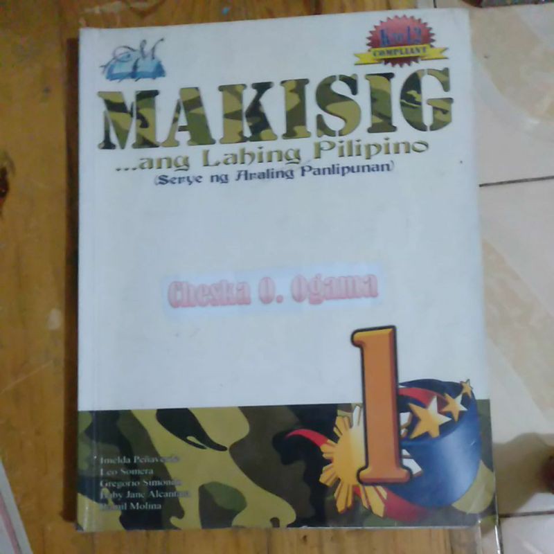 Makisig ang Lahing Pilipino Serye ng Araling Panlipunan 1 | Shopee ...