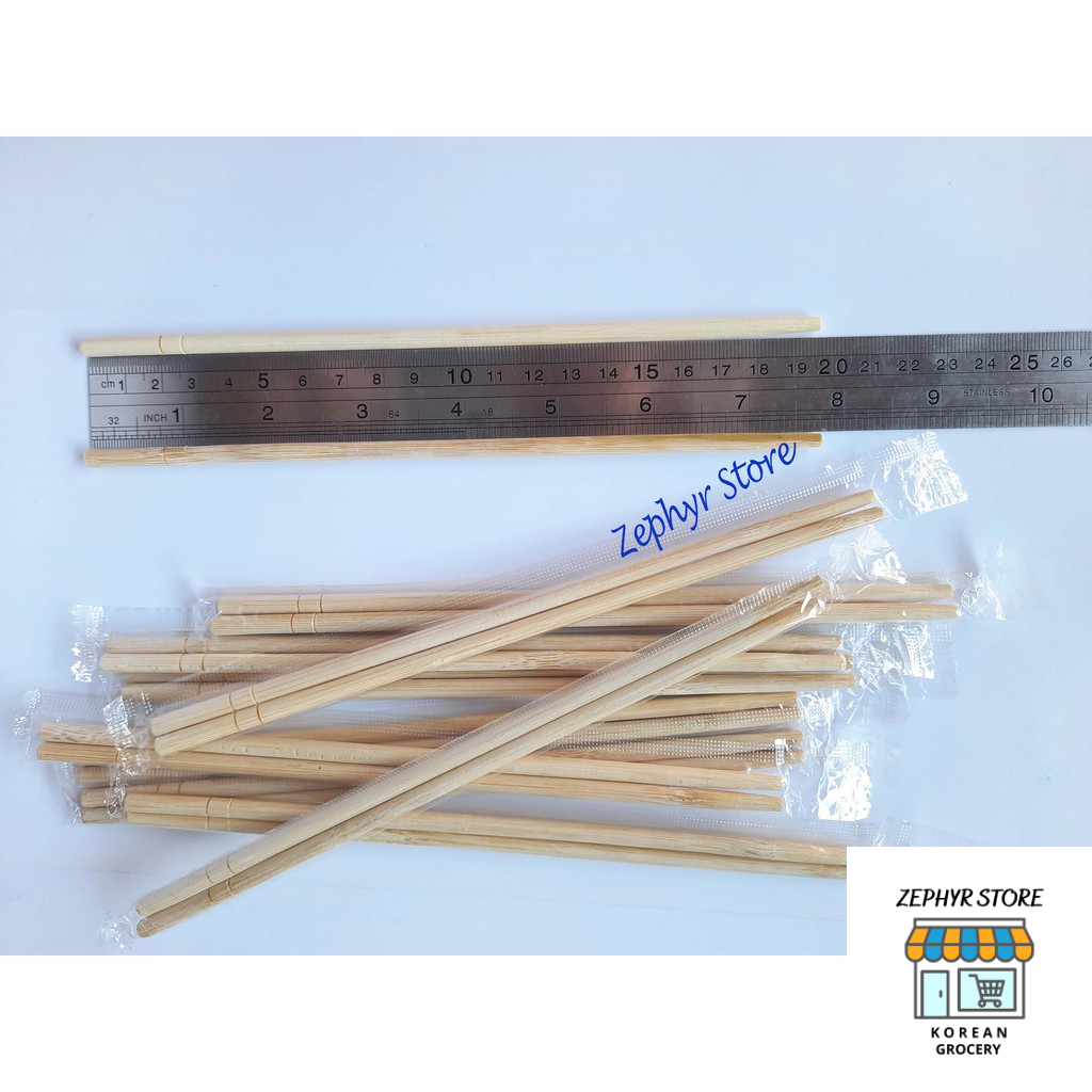 Bamboo Chopsticks Round Bundle of 10pairs/set | Shopee Philippines