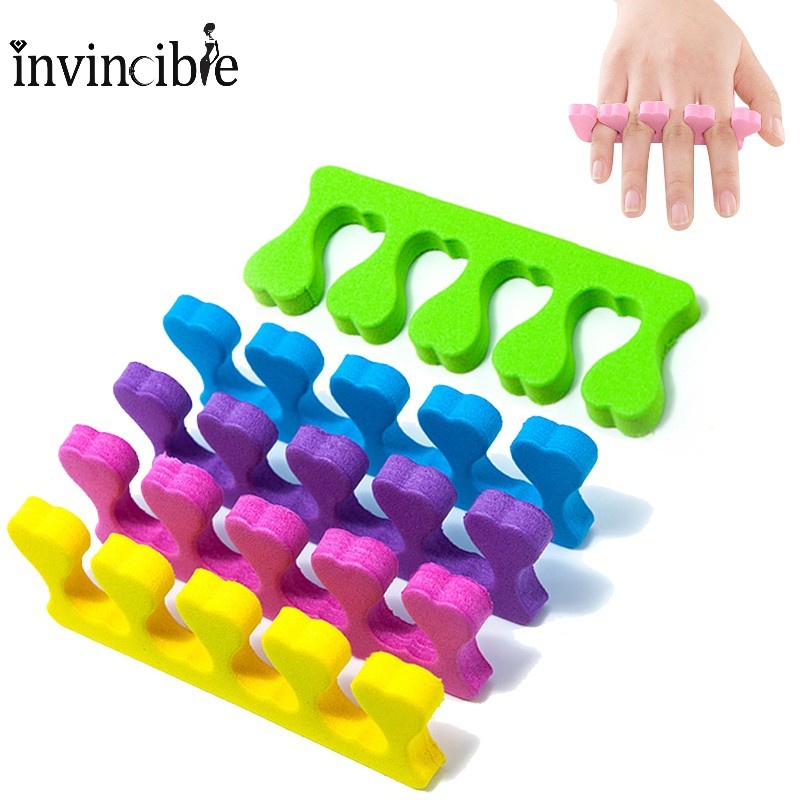2 Pcs/ Set Nail Sponge Toe Splitter/ Durable No Deforming Finger ...