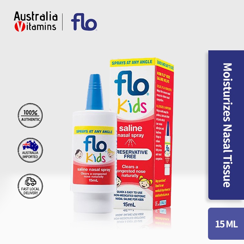 Flo Kids Saline Nasal Spray 15ml | Shopee Philippines