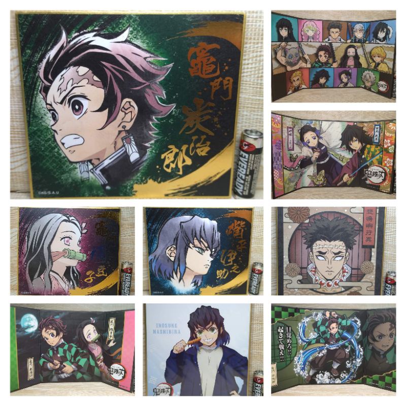 [RESTOCKED Sept 26] Demon Slayer Anime Shikishi Boards | Shopee Philippines