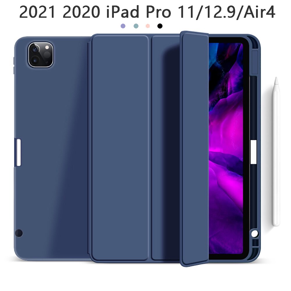 New iPad Pro 2020 Pro 11 2021 12.9 2021 M1 Pro Case Anti-fall Smart ...