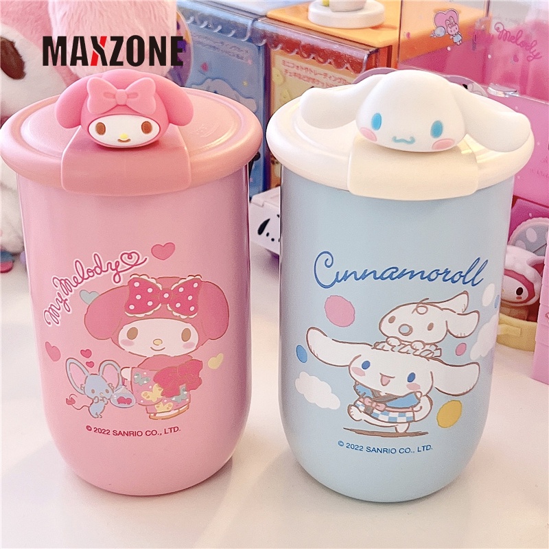 MAXZONE Kawaii Cinnamoroll My Melody 380Ml Cute Stainless Steel Thermos ...