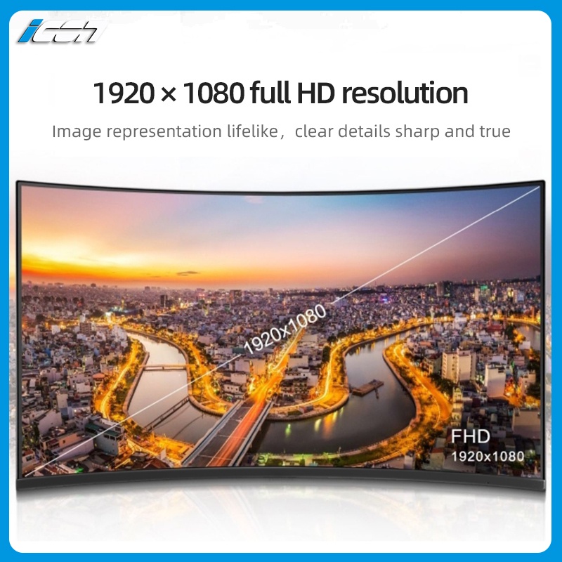 ICON Monitor 27 Inch LED Monitors HDMI VGA Original Brand New Computer ...