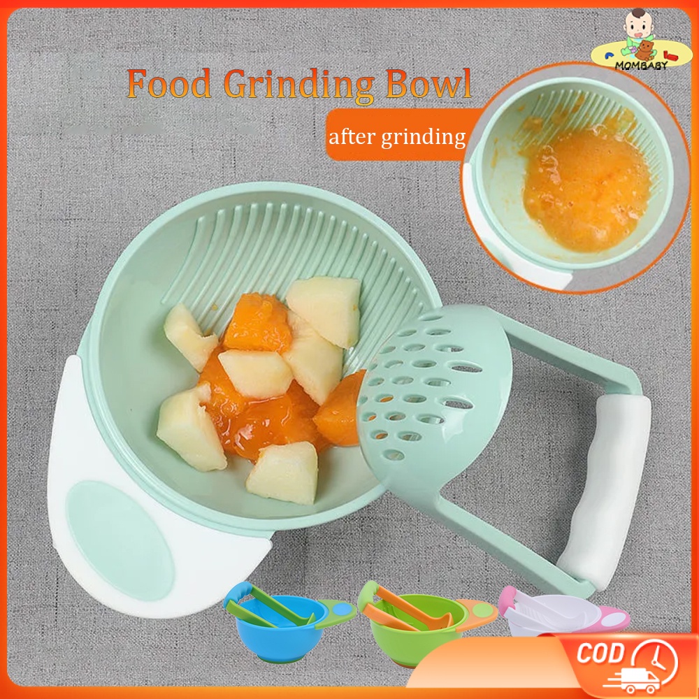 Mombaby baby food maker food masher 2 in 1 Serve Food Mills Bowl Set ...