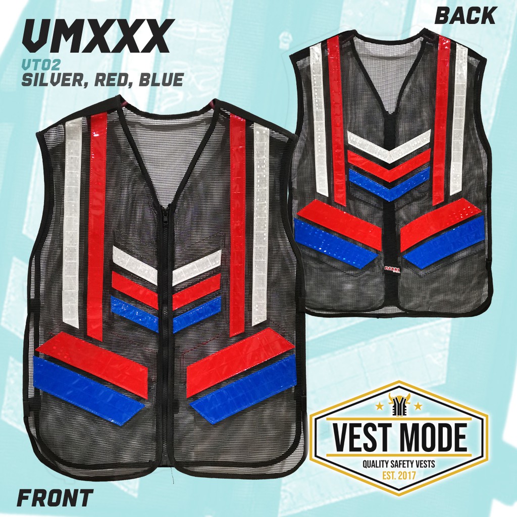 Assorted Design Motorcycle Rider Reflectorized Reflective Safety Jacket ...