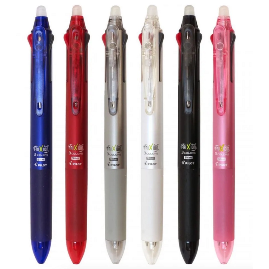 Pilot Frixion Ball 3 Slim 3 Color Multi-Pen 0.5mm | Mr. Paper | Shopee ...