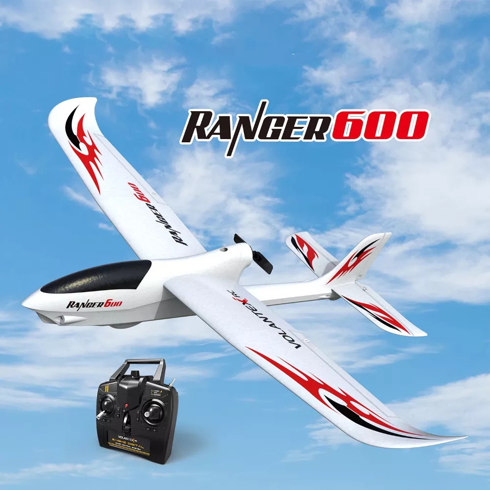 VOLANTEXRC RC Airplane Control EPP Foam 2.4GHz 3Channel Ranger600 Fixed ...