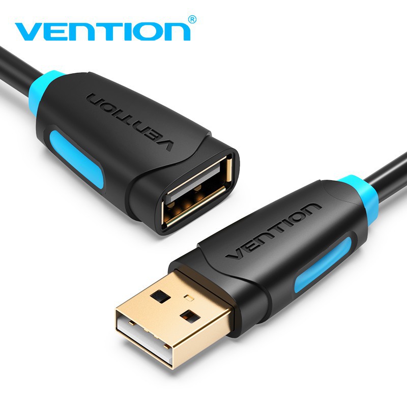 Vention USB Extension Cable Male to Female USB 2.0 Cable | Shopee ...