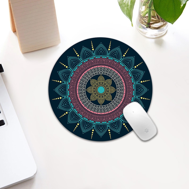 Korean cartoon 20*0.2cm mouse pad sublimation printing round mouse pad ... Korean cartoon 20*0.2cm mouse pad sublimation printing round mouse pad ...