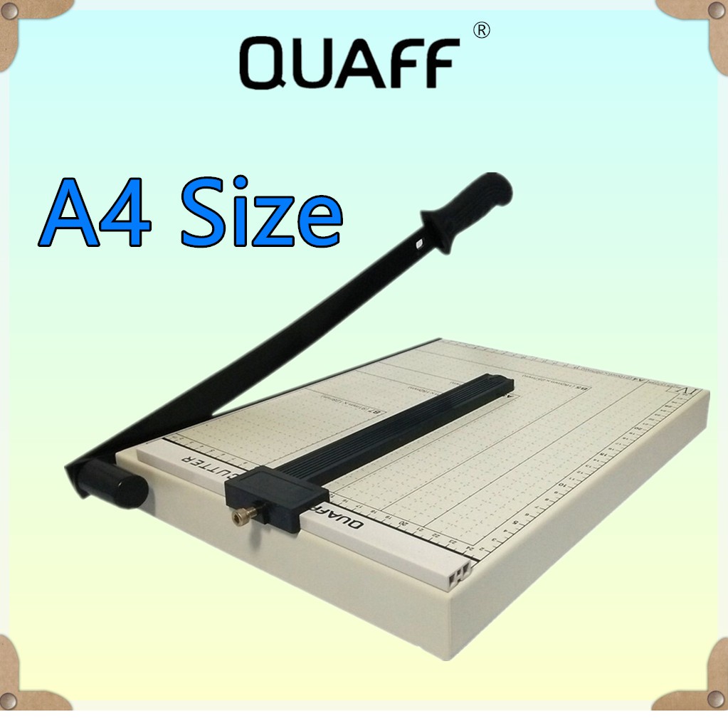 QUAFF PAPER CUTTER SIZE for A3/B4/A4/A5(7×8) | Shopee Philippines