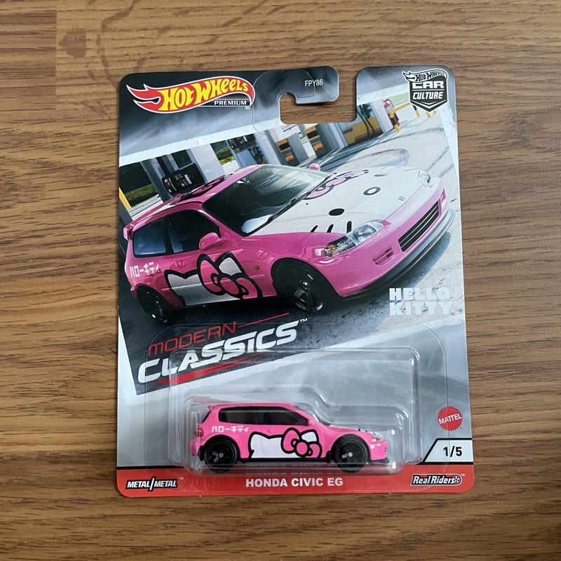 Hot Wheels Honda Civic EG Hello Kitty (Modern Classic) | Shopee Philippines