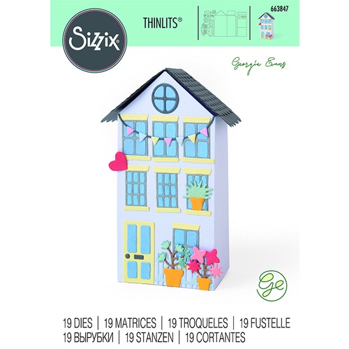 Sizzix Thinlits Dies - No Place Like Home | Shopee Philippines