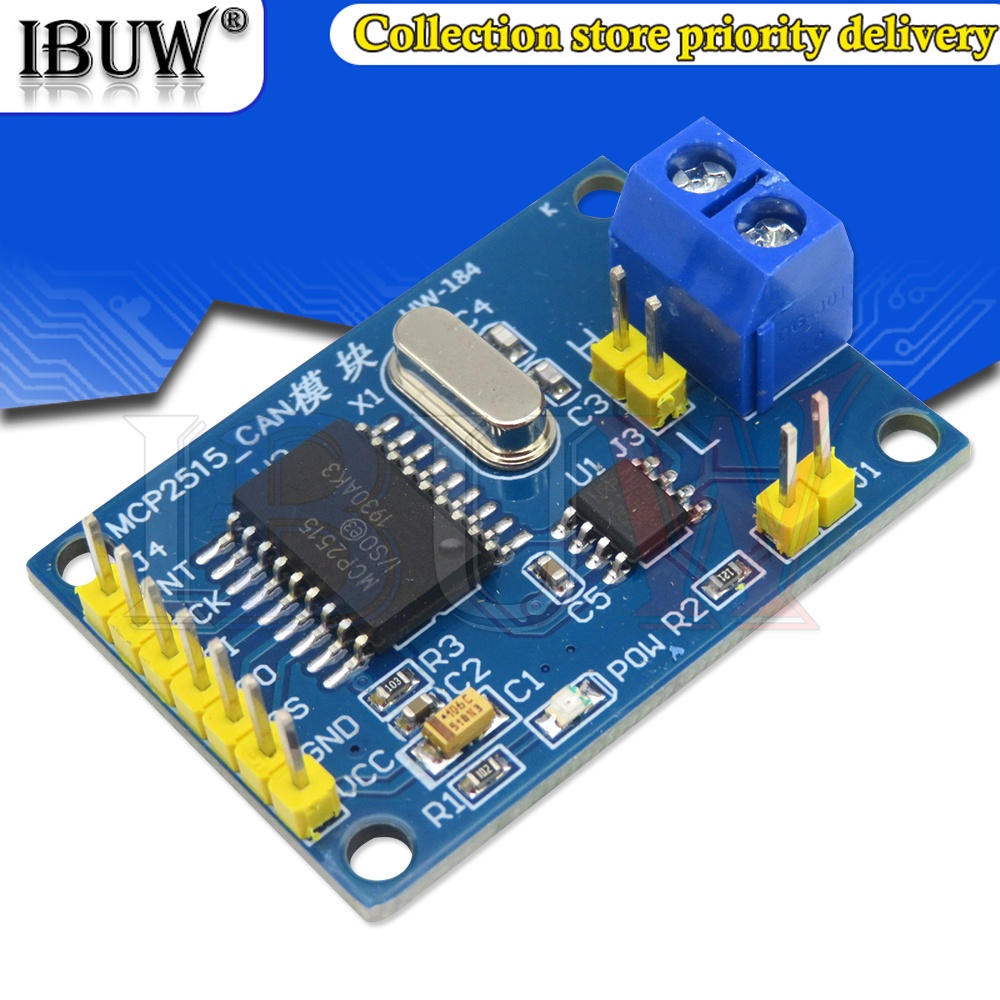 Mcp2515 Can Bus Module Tja1050 Receiver Spi For 51 Mcu Arm Controller For Arduino Diy Kit
