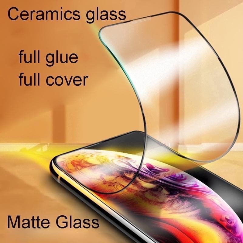 Realme C20 Full Curved Ceramic Film Protector Not Broken Tempered ...