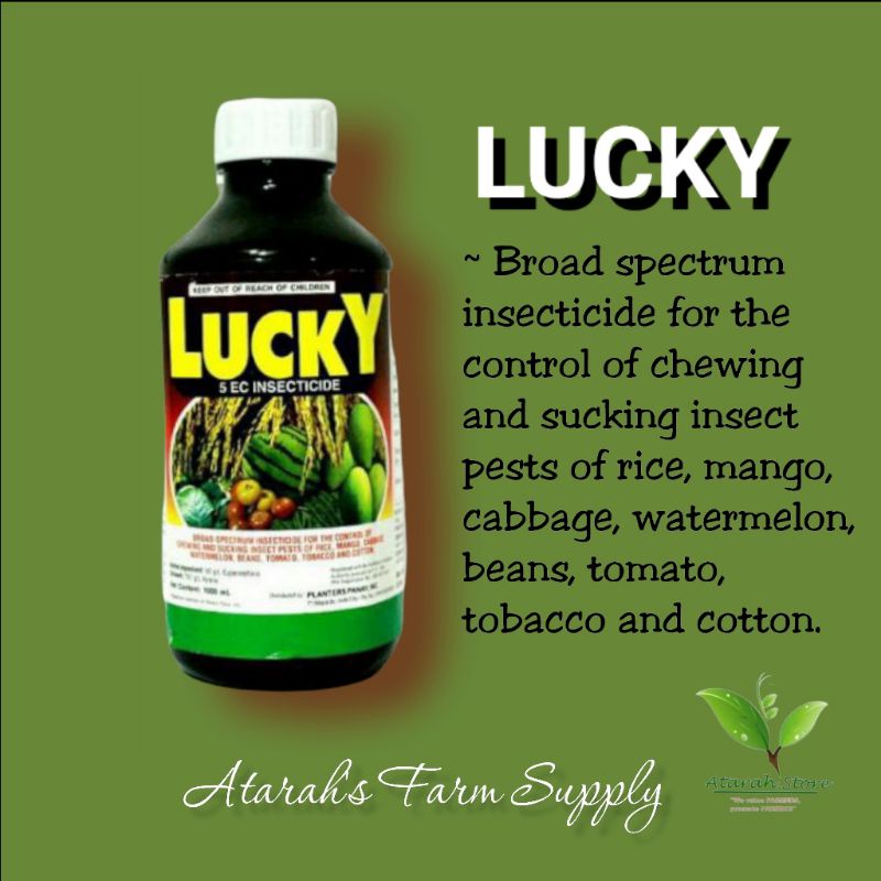 COD! LUCKY Insecticide (1L) - same with Cymbush,Bushwhack, Magnum ...