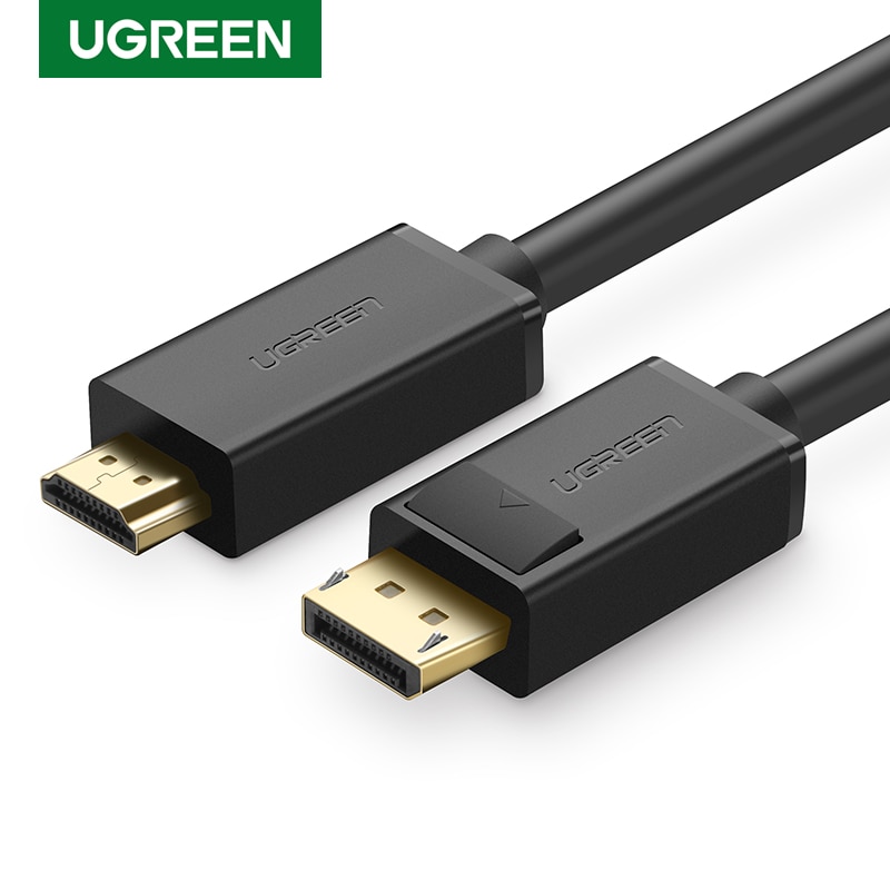 Ugreen DP Cables 4K Displayport To HDMI Cable DP Male To Male Converter ...