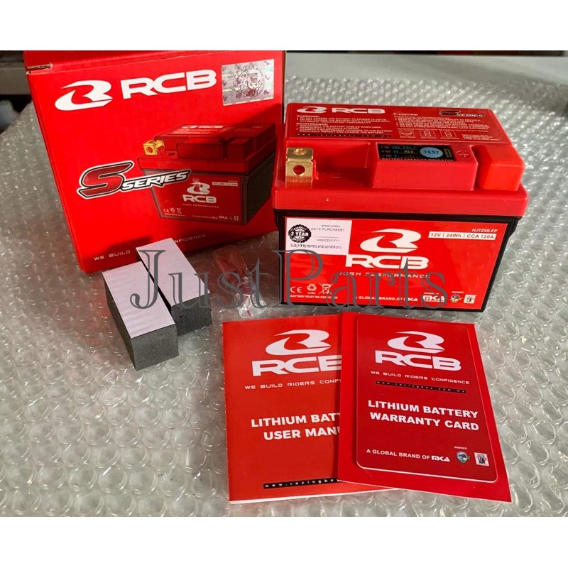 RCB LITHIUM BATTERY S Series ( 12V I 24Wh I CCA 120A ) and ( 12V I 36Wh ...