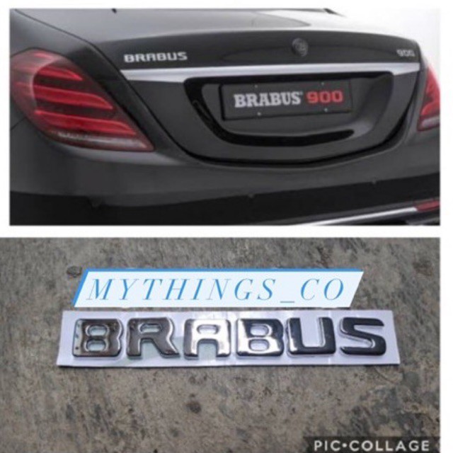 Brabus logo emblem for mercedes benz | Shopee Philippines
