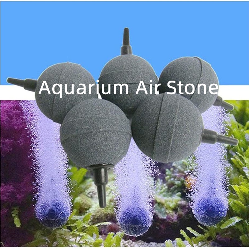 AQUARZOO 1Pc Aquarium 2cm Round Shape Air Stone,Bubble Diffuser Aerator ...