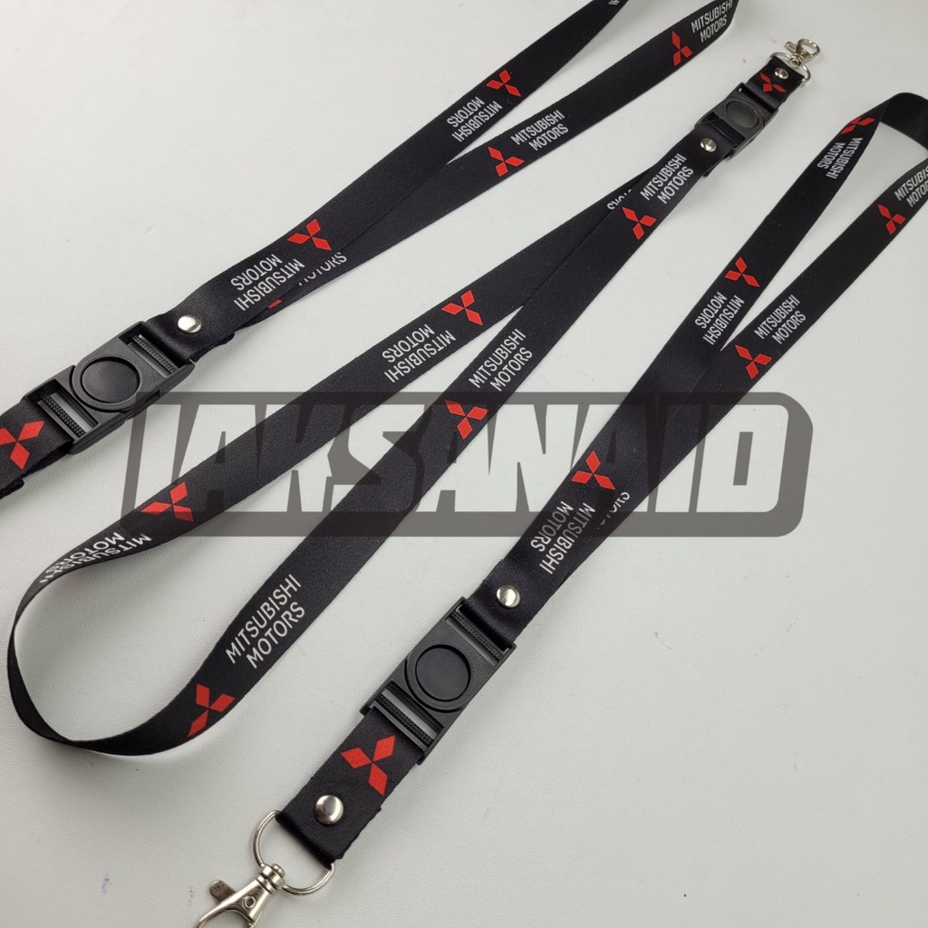 MITSUBISHI MOTORCYCLE ID CARD STRAP LANYARD PLUS HOLDER | Shopee ...