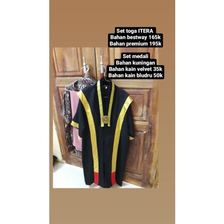Itera Graduation Robe+Toga, ITERA Graduation Clothes/Sumatran ...