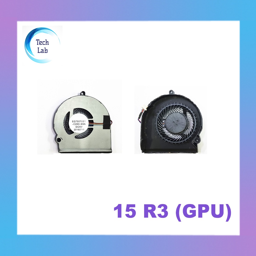 Dell Alienware 15 R3 (GPU) Notebook Compatible Fan (EG75070S1-C260-S9A ...