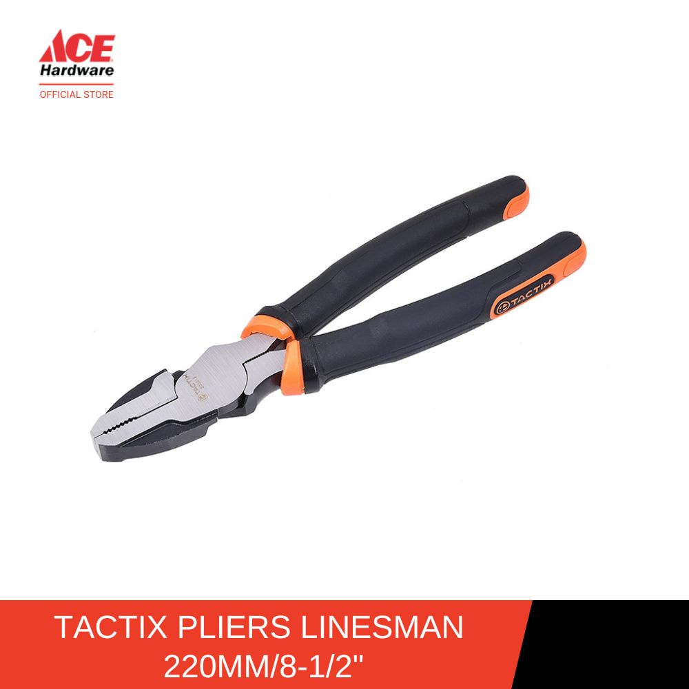 Tactix Linesman Pliers 220MM | Shopee Philippines