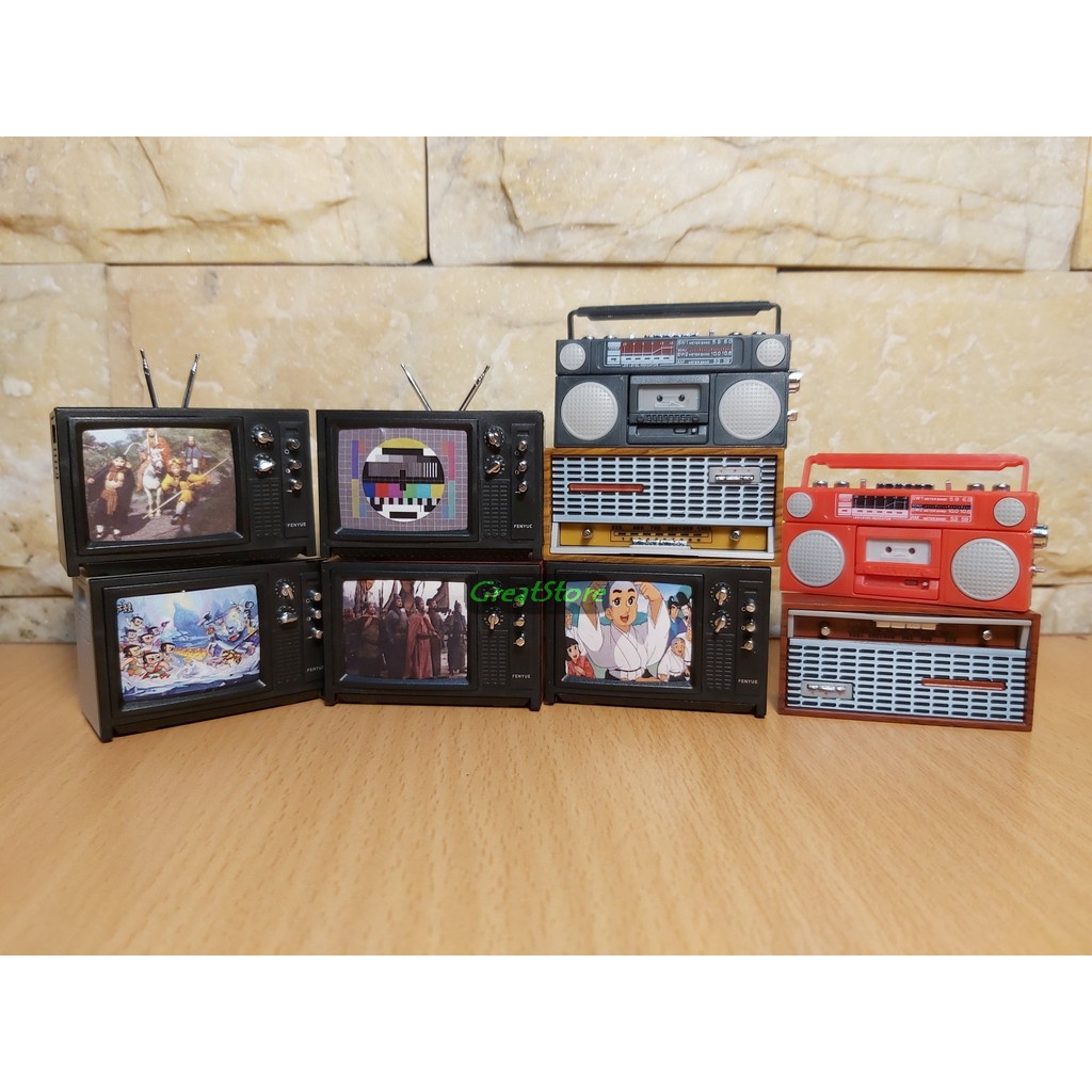 (Available) 1:12 scale TV, cassette, Radio models | Shopee Philippines