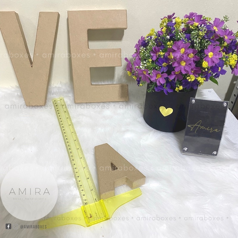 Letter Standee - 12cm (U-Z) | Shopee Philippines