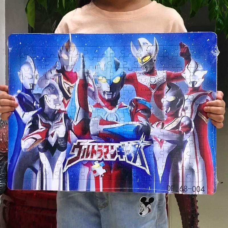 168 Big Puzzles 42.6X32CM 8 Styles Hello Kitty Ultraman Princess ...