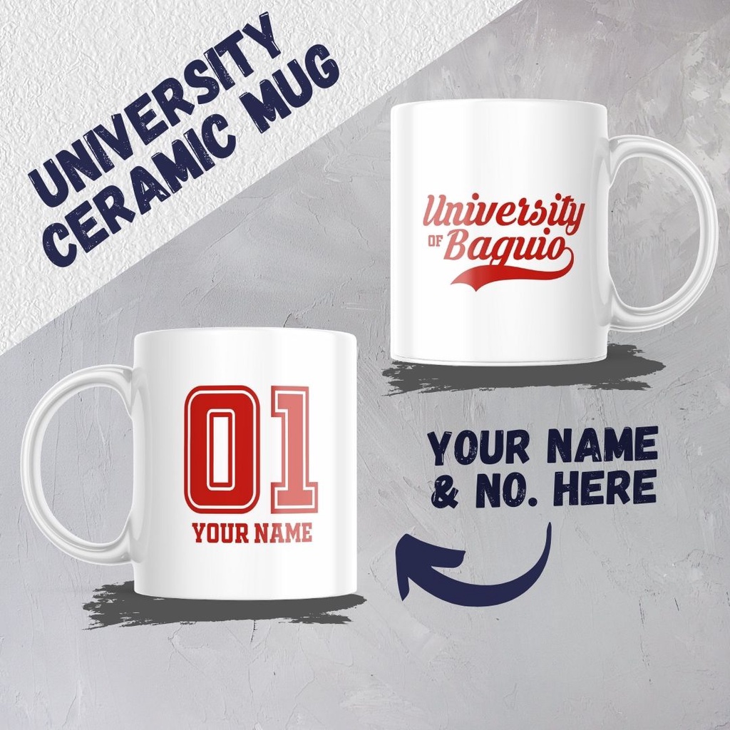 University of Baguio | UB School Mug (Ceramic and Magic Mug) | Shopee ...