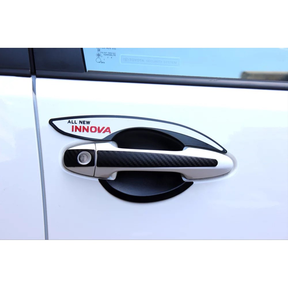 Outer Handle + Carbon Handle Trim for Toyota All New Innova 2016 ...
