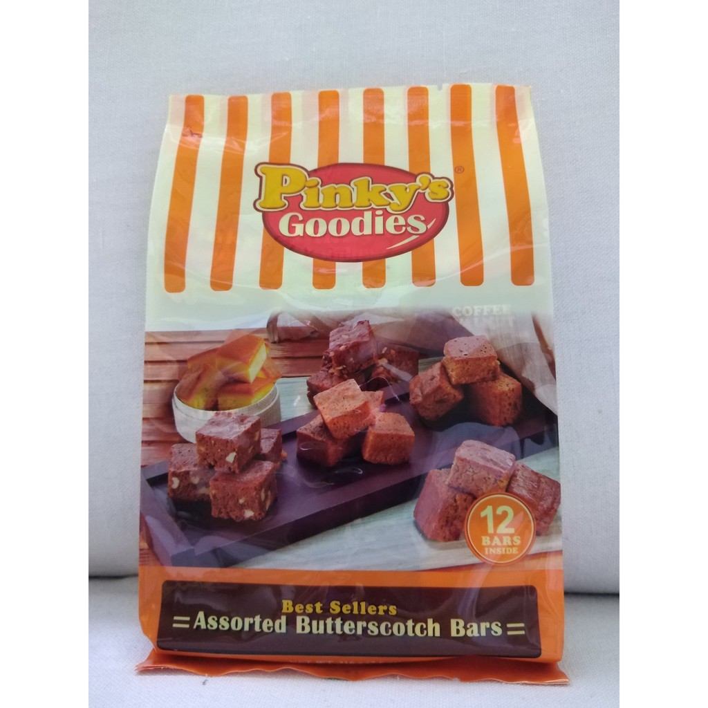 Pinky's Goodies Assorted Butterscotch Bars (12s) | Shopee Philippines