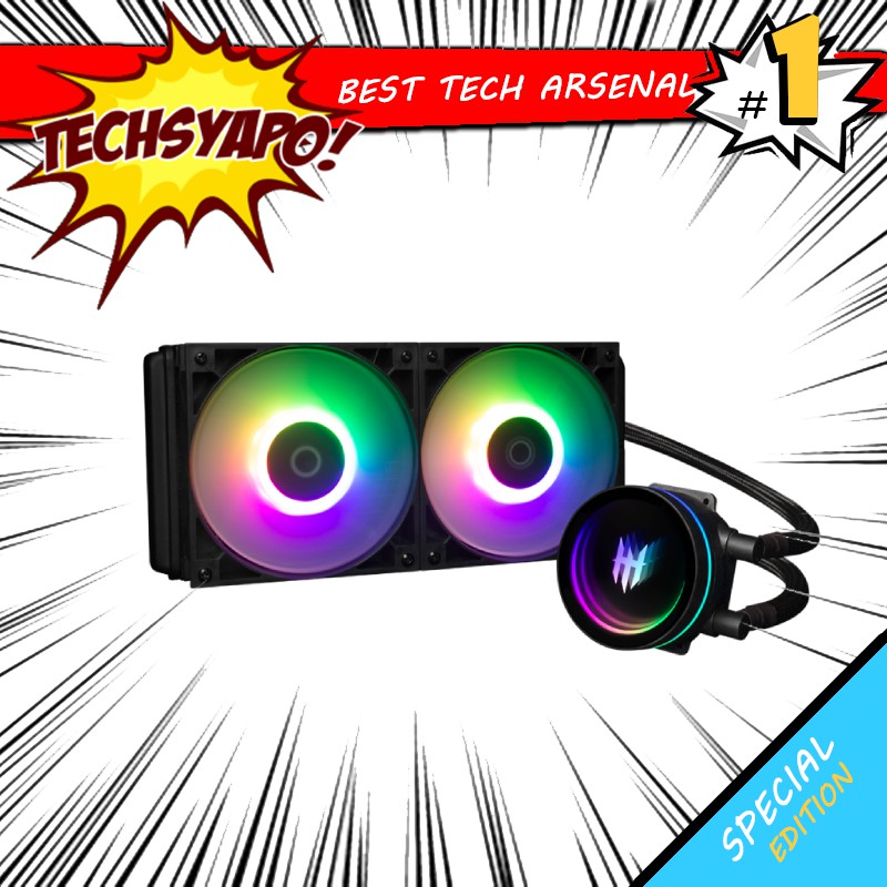 Tecware Mirage 240/360 BLACK AND WHITE AIO ARGB Liquid Cooler | Shopee ...