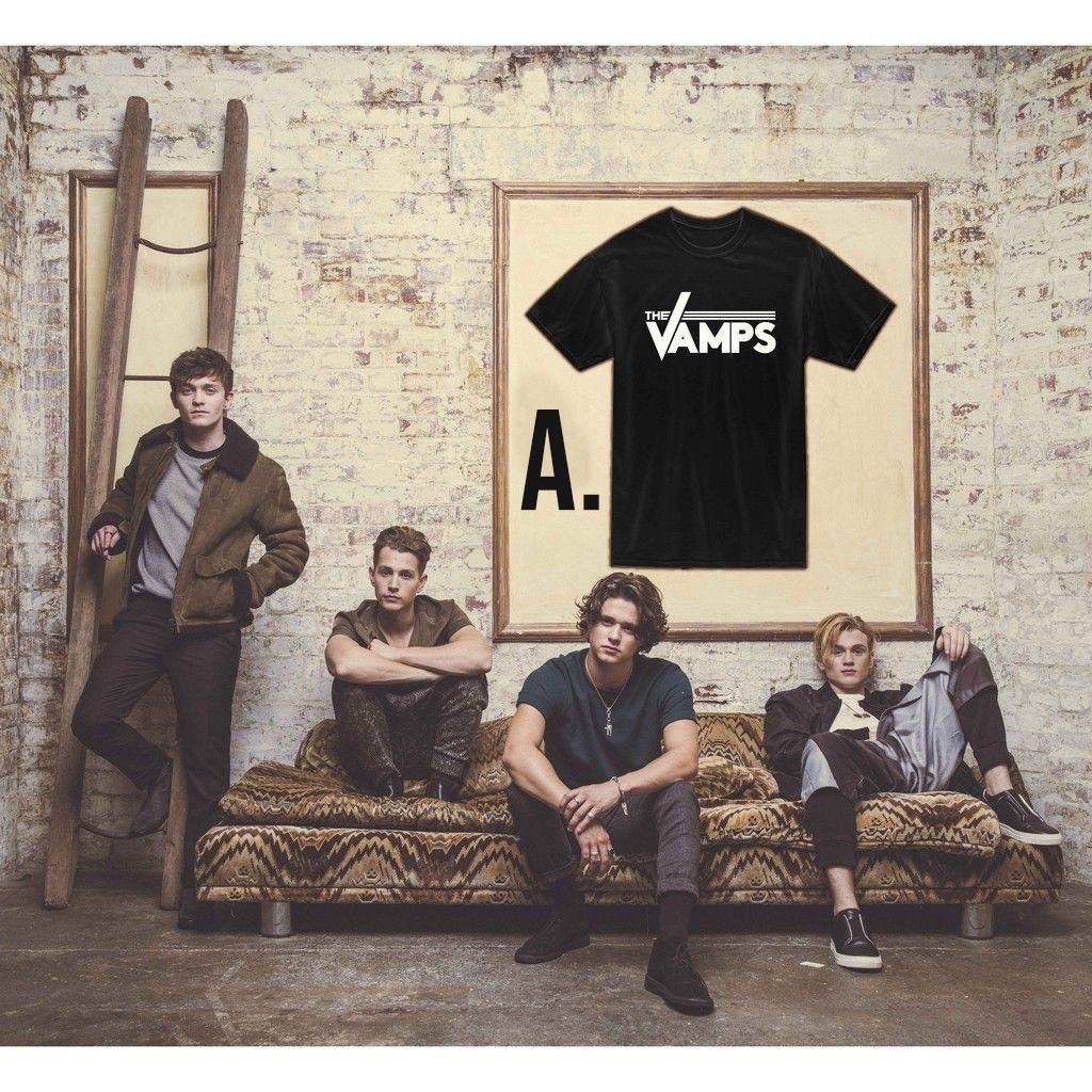 The Vamps Shirt / The Vamps Merch / The Vamps Tshirt | Shopee Philippines