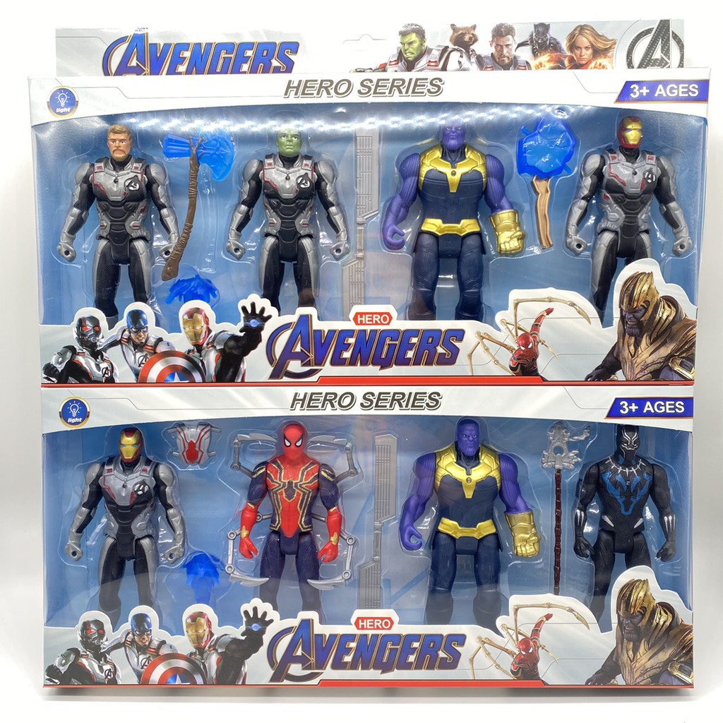 Boys Toys Hero Models Robot Dolls 4 Per Box no.2020B-2/2020B-4 | Shopee Philippines