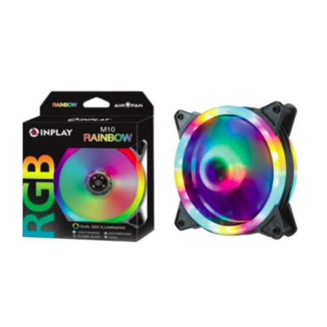 InPlay M10 RGB 120mm PC Cooler Fan (Free screws) | Shopee Philippines