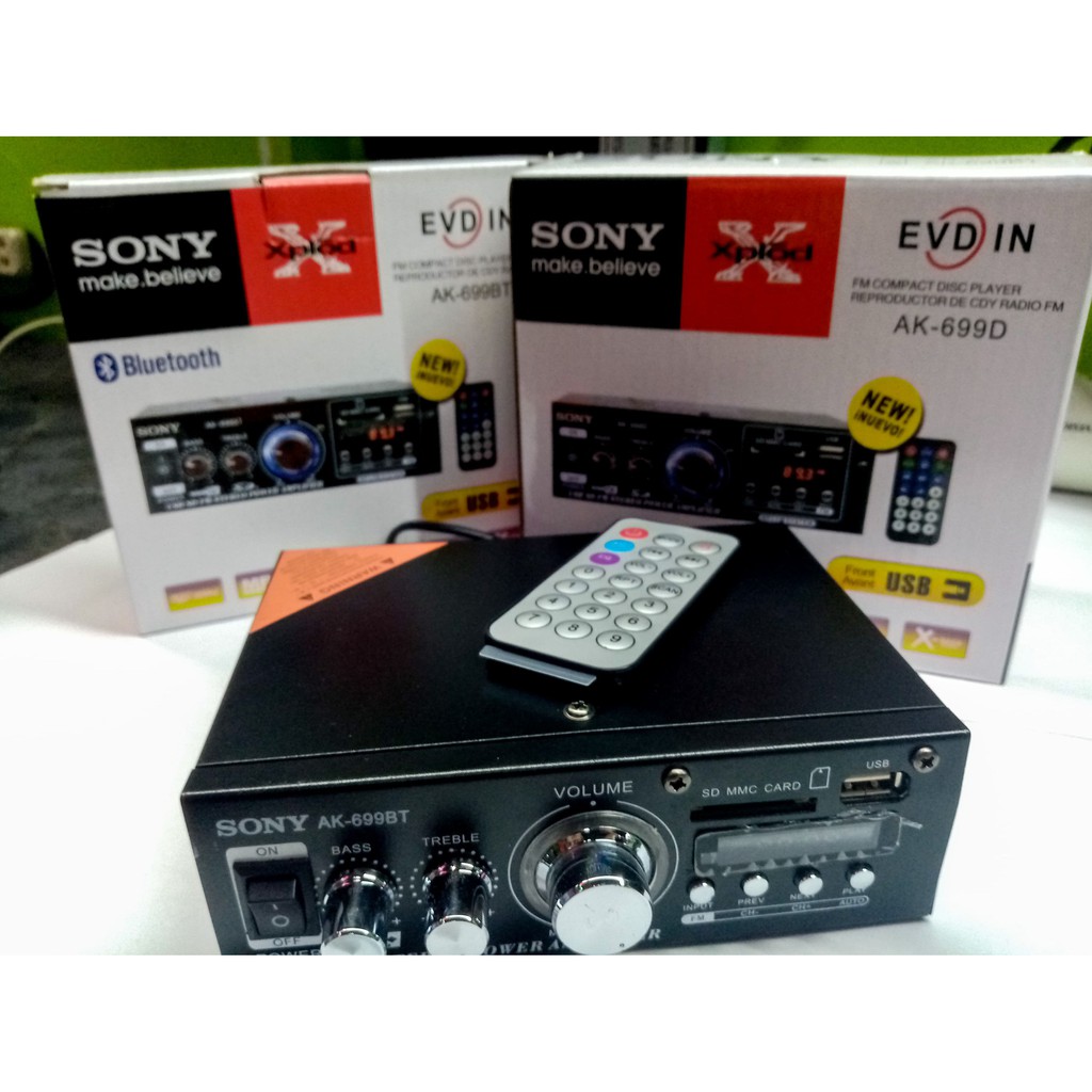 STEREO POWER AMPLIFIER with BLUETOOTH | Shopee Philippines