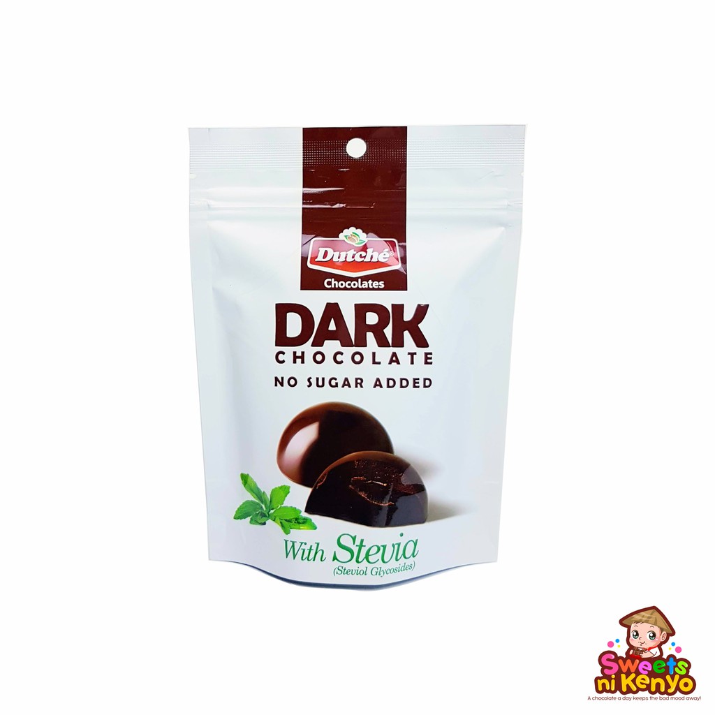 [BUY 1 TAKE 1]Dutche Dark Chocolate No Sugar Added Stevia 12pcs x 4.5g ...