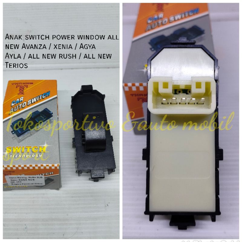 Kids Switch Switch Glass power windows all new Avanza Xenia Agya Ayla ...