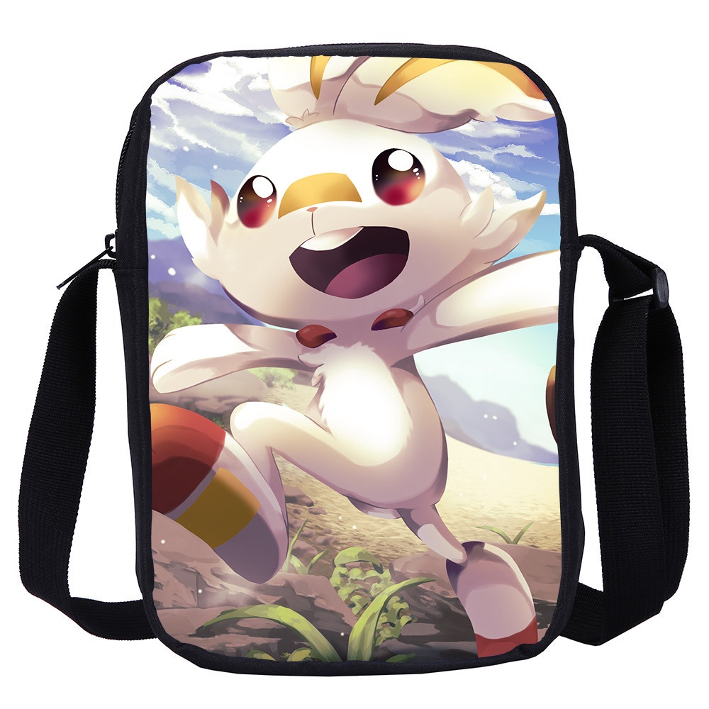 [Ready Stock] Pokemon Messenger Bag Pikachu School Student Children's ...