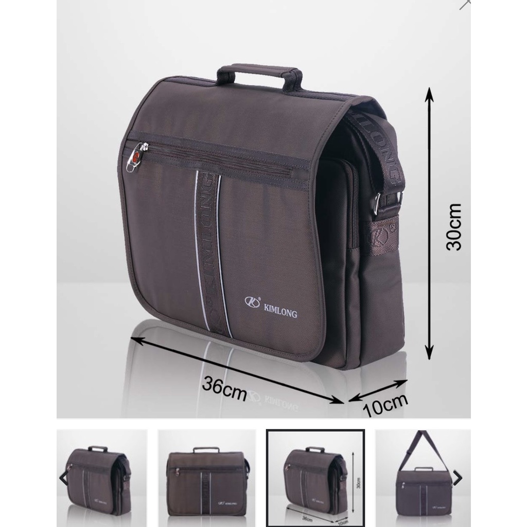 Kim Long TC04 Crossbody Bag (Brown) | Shopee Philippines