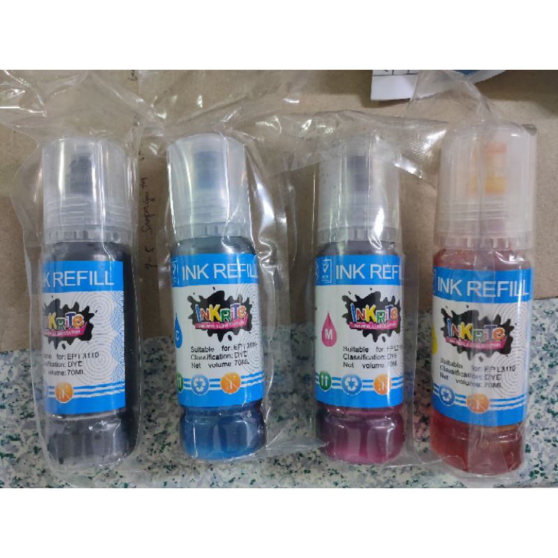 Inkrite for Epson 003 compatible ink | Shopee Philippines