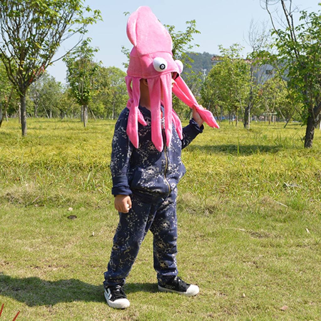 [EPAY] Hat Multicolored Lovely Octopus Up Props Performanec Cosplay ...