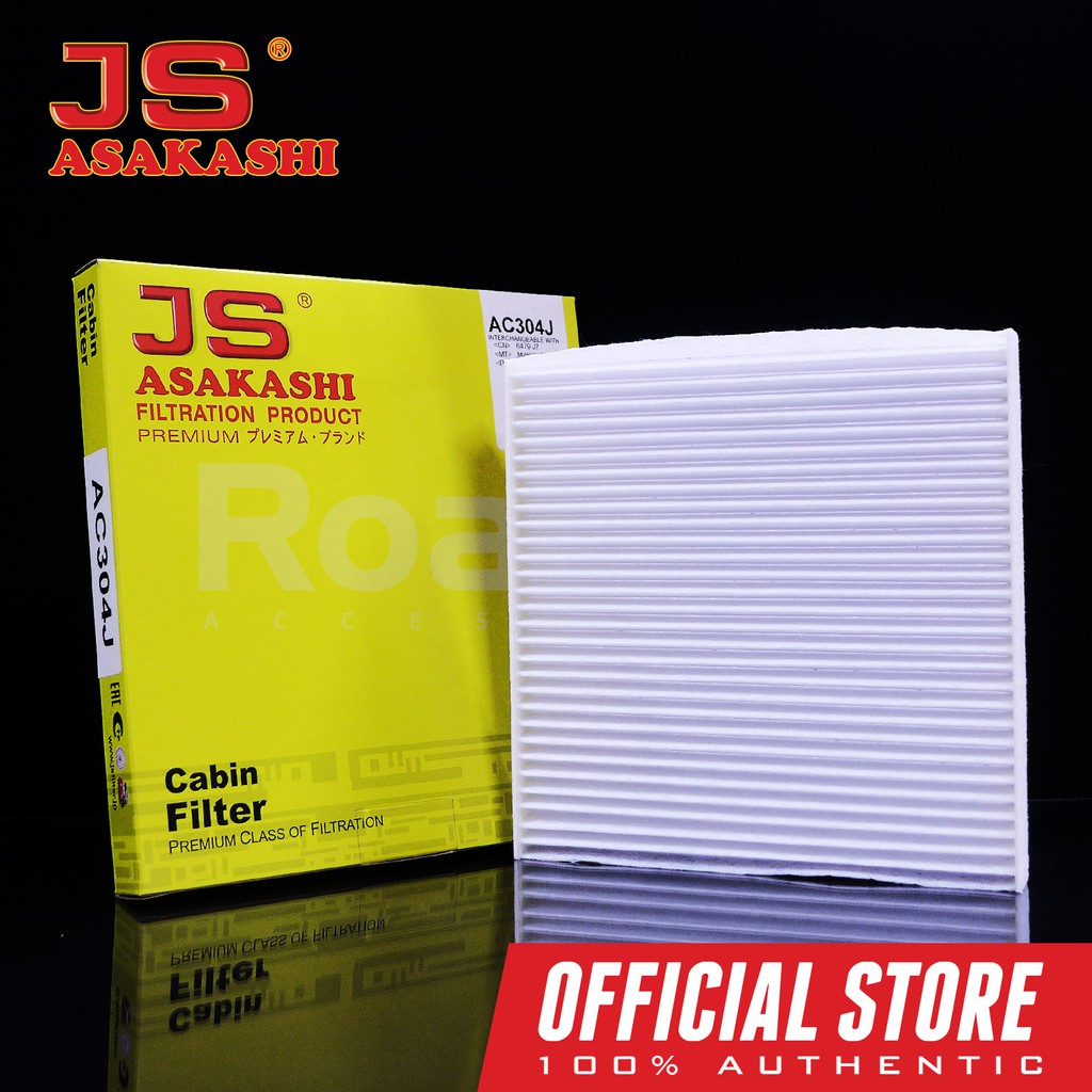 JS ASAKASHI Cabin Air Filter AC304J for Mitsubishi Mirage 2014-up (Vic ...
