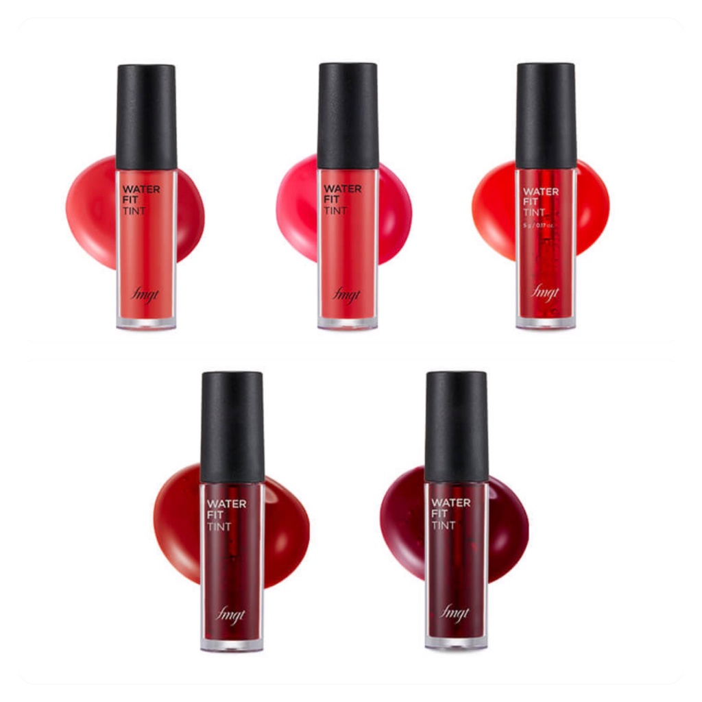 [The Face Shop] fmgt Water Fit Tint -01 Rose Pink -02 Pink Mate -03 ...
