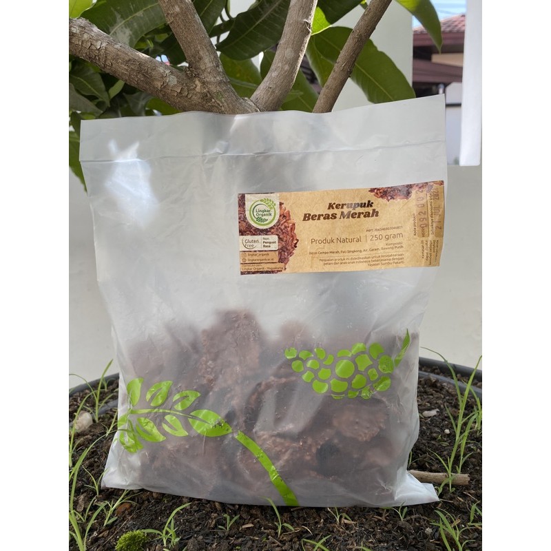 MERAH Organic Brown Rice Crackers 200gr | Shopee Philippines