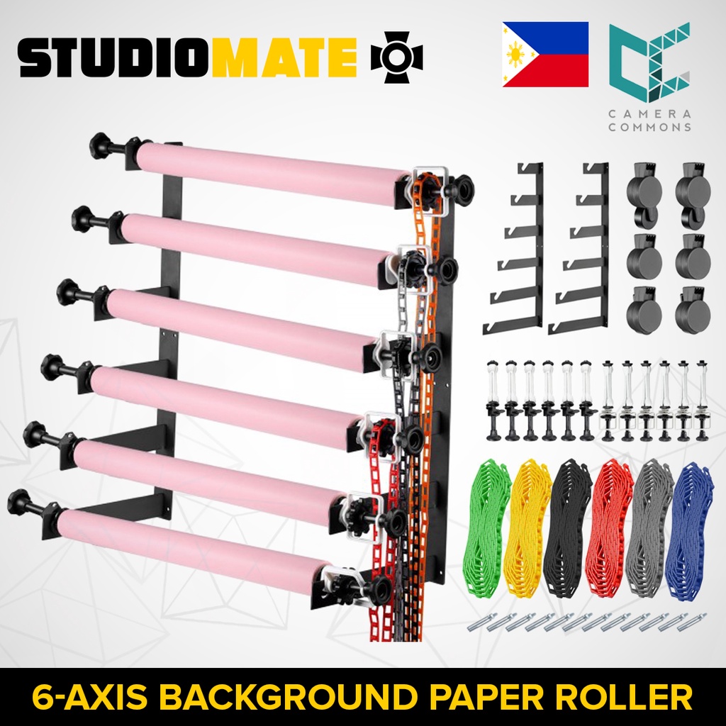STUDIOMATE SM12 6 Axis Background Roller for Photography Studio ...